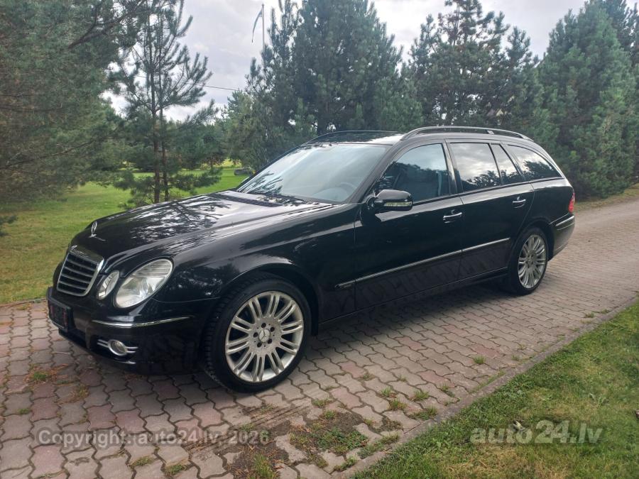 Melns Mercedes-Benz E-Class 2007 Tartu, ar dzinēja tilpumu 3.20 L un nobraukumu 313 tūkst. km par 5900 €, foto 5 vietnē AUTOMOTO.COM.LV