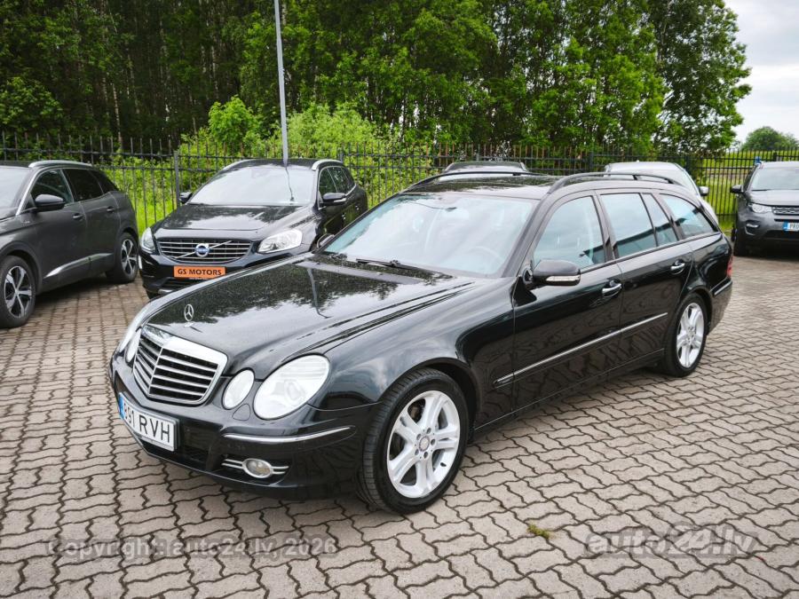 Melns Mercedes-Benz E-Class 2008 Tartu, ar dzinēja tilpumu 2.10 L un nobraukumu 320 tūkst. km par 4790 €, foto 1 vietnē AUTOMOTO.COM.LV