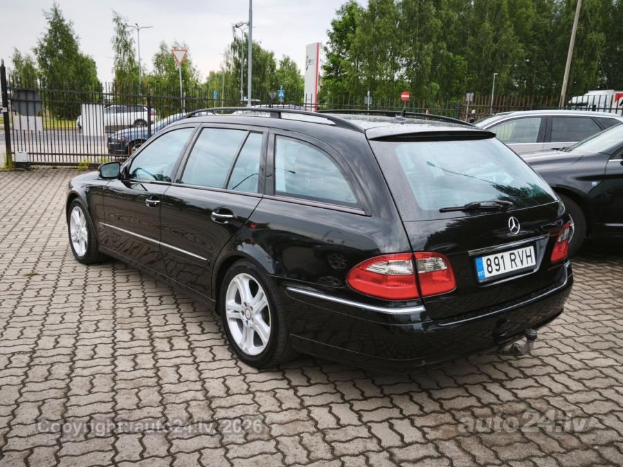 Melns Mercedes-Benz E-Class 2008 Tartu, ar dzinēja tilpumu 2.10 L un nobraukumu 320 tūkst. km par 4790 €, foto 4 vietnē AUTOMOTO.COM.LV