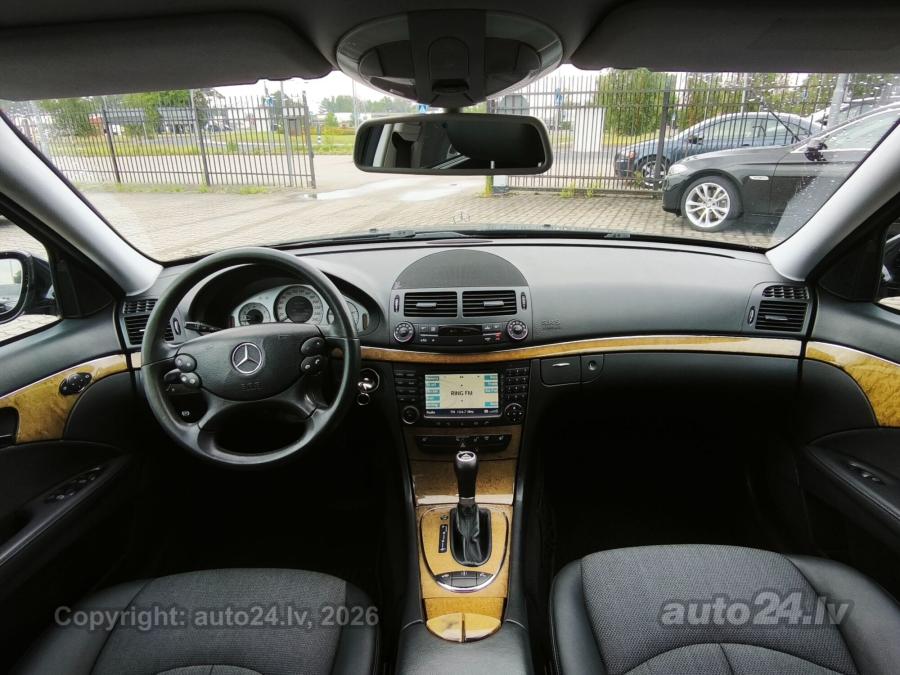 Melns Mercedes-Benz E-Class 2008 Tartu, ar dzinēja tilpumu 2.10 L un nobraukumu 320 tūkst. km par 4790 €, foto 7 vietnē AUTOMOTO.COM.LV