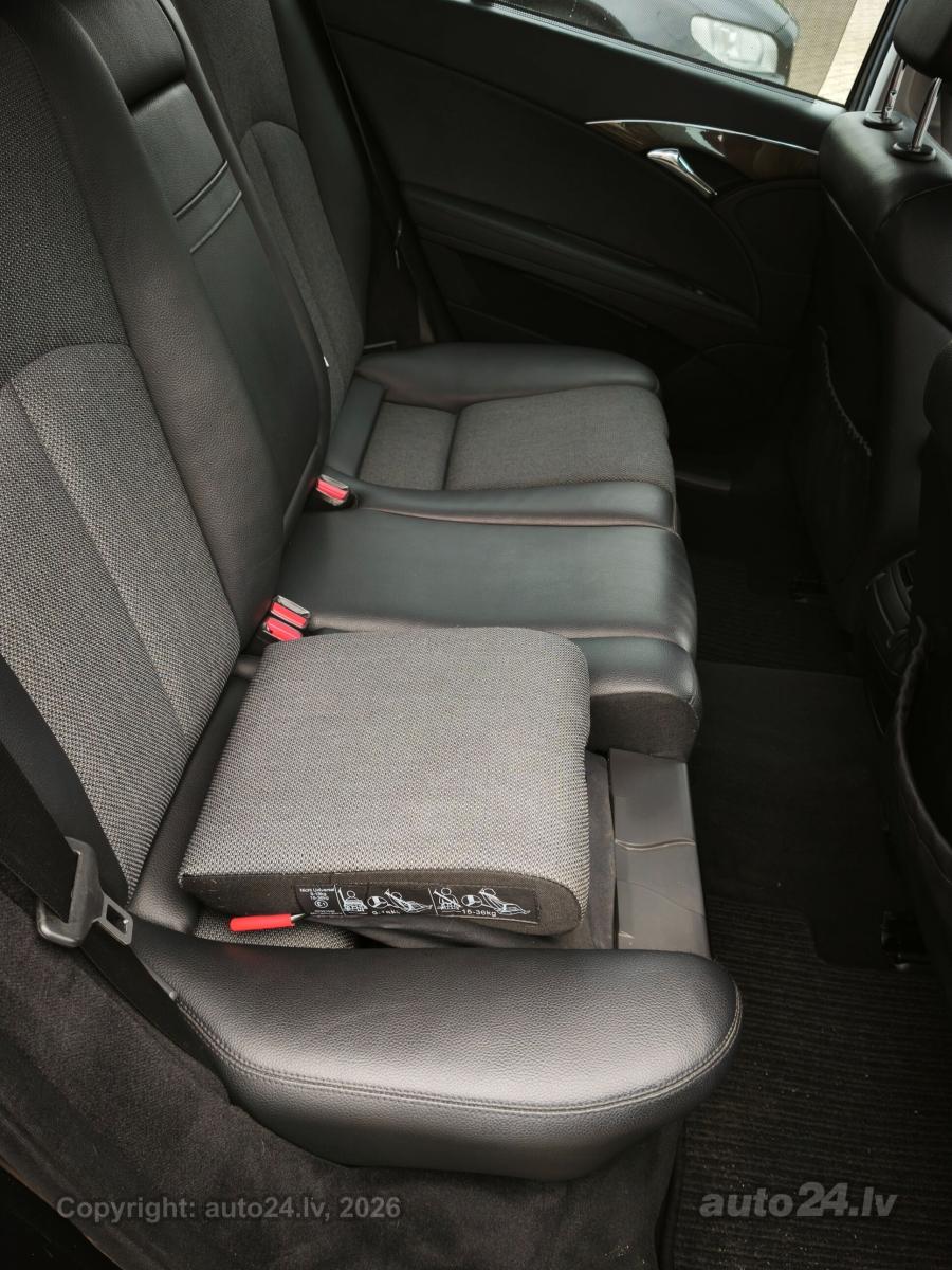 Melns Mercedes-Benz E-Class 2008 Tartu, ar dzinēja tilpumu 2.10 L un nobraukumu 320 tūkst. km par 4790 €, foto 13 vietnē AUTOMOTO.COM.LV