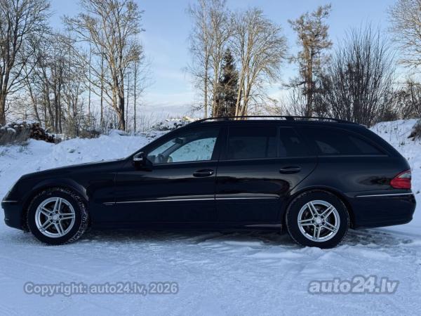 Black Mercedes-Benz E-Class 2009 in Viljandi, with an engine capacity of 2.10 L and mileage of 325 thousand km for 7190 €, photo 3 on AUTOMOTO.COM.LV