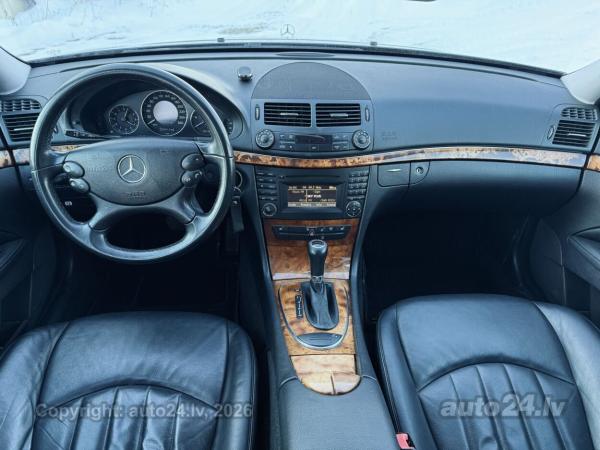 Black Mercedes-Benz E-Class 2009 in Viljandi, with an engine capacity of 2.10 L and mileage of 325 thousand km for 7190 €, photo 8 on AUTOMOTO.COM.LV
