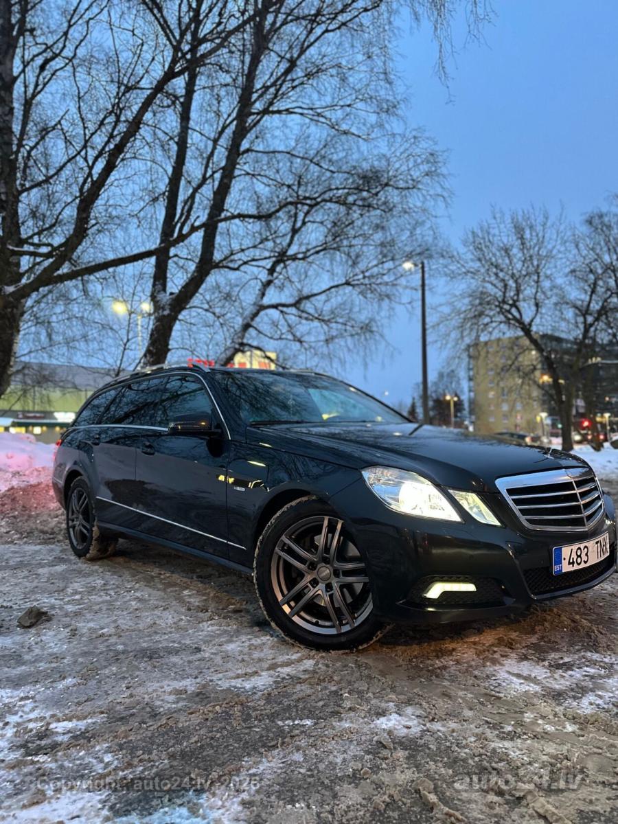 Black Mercedes-Benz E-Class 2009 in Tallinn, with an engine capacity of 3.00 L and mileage of 316 thousand km for 7800 €, photo 1 on AUTOMOTO.COM.LV