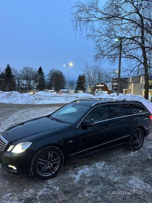 Black Mercedes-Benz E-Class 2009 in Tallinn, with an engine capacity of 3.00 L and mileage of 316 thousand km for 7800 €, photo 4 on AUTOMOTO.COM.LV
