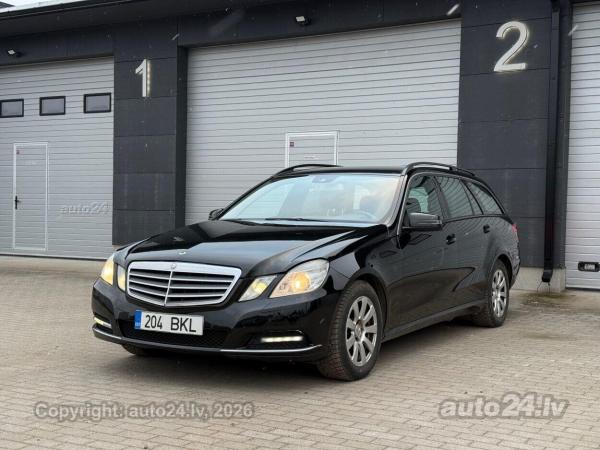 Black Mercedes-Benz E-Class 2010 in Tallinn, with an engine capacity of 2.10 L and mileage of 315 thousand km for 5500 €, photo 3 on AUTOMOTO.COM.LV