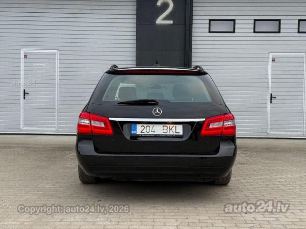 Black Mercedes-Benz E-Class 2010 in Tallinn, with an engine capacity of 2.10 L and mileage of 315 thousand km for 5500 €, photo 7 on AUTOMOTO.COM.LV