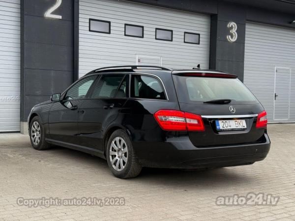 Black Mercedes-Benz E-Class 2010 in Tallinn, with an engine capacity of 2.10 L and mileage of 315 thousand km for 5500 €, photo 8 on AUTOMOTO.COM.LV