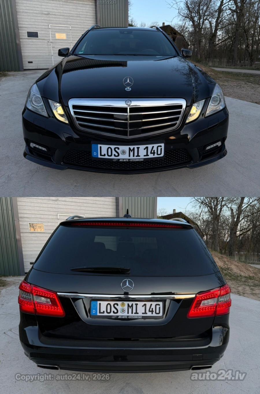 Melns Mercedes-Benz E-Class 2010 Viljandi, ar dzinēja tilpumu 3.00 L un nobraukumu 332 tūkst. km par 9490 €, foto 7 vietnē AUTOMOTO.COM.LV