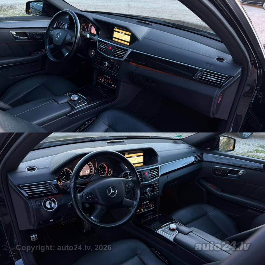 Melns Mercedes-Benz E-Class 2010 Viljandi, ar dzinēja tilpumu 3.00 L un nobraukumu 332 tūkst. km par 9490 €, foto 10 vietnē AUTOMOTO.COM.LV