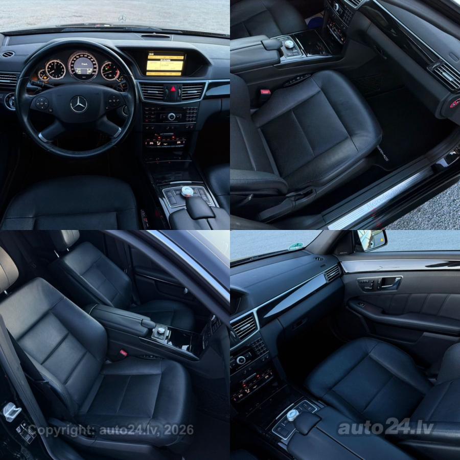 Melns Mercedes-Benz E-Class 2010 Viljandi, ar dzinēja tilpumu 3.00 L un nobraukumu 332 tūkst. km par 9490 €, foto 12 vietnē AUTOMOTO.COM.LV