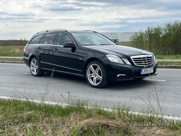 Black Mercedes-Benz E-Class 2010 in Tallinn, with an engine capacity of 2.10 L and mileage of 360 thousand km for 6999 €, photo 1 on AUTOMOTO.COM.LV