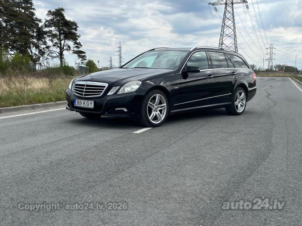 Black Mercedes-Benz E-Class 2010 in Tallinn, with an engine capacity of 2.10 L and mileage of 360 thousand km for 6999 €, photo 6 on AUTOMOTO.COM.LV