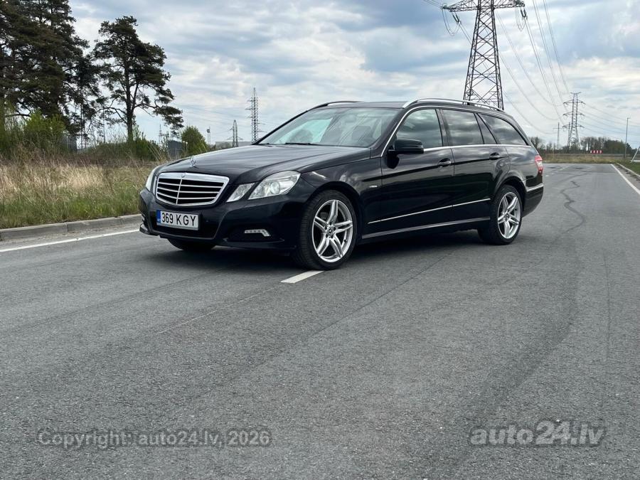 Melns Mercedes-Benz E-Class 2010 Tallina, ar dzinēja tilpumu 2.10 L un nobraukumu 360 tūkst. km par 6999 €, foto 7 vietnē AUTOMOTO.COM.LV