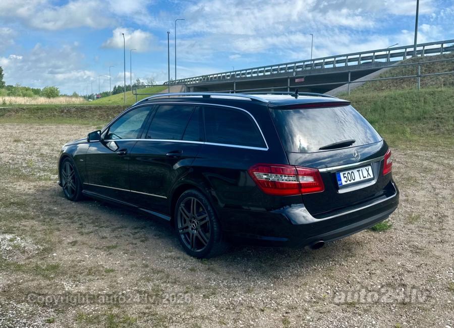 Black Mercedes-Benz E-Class 2010 in Tallinn, with an engine capacity of 2.10 L and mileage of 320 thousand km for 9000 €, photo 6 on AUTOMOTO.COM.LV