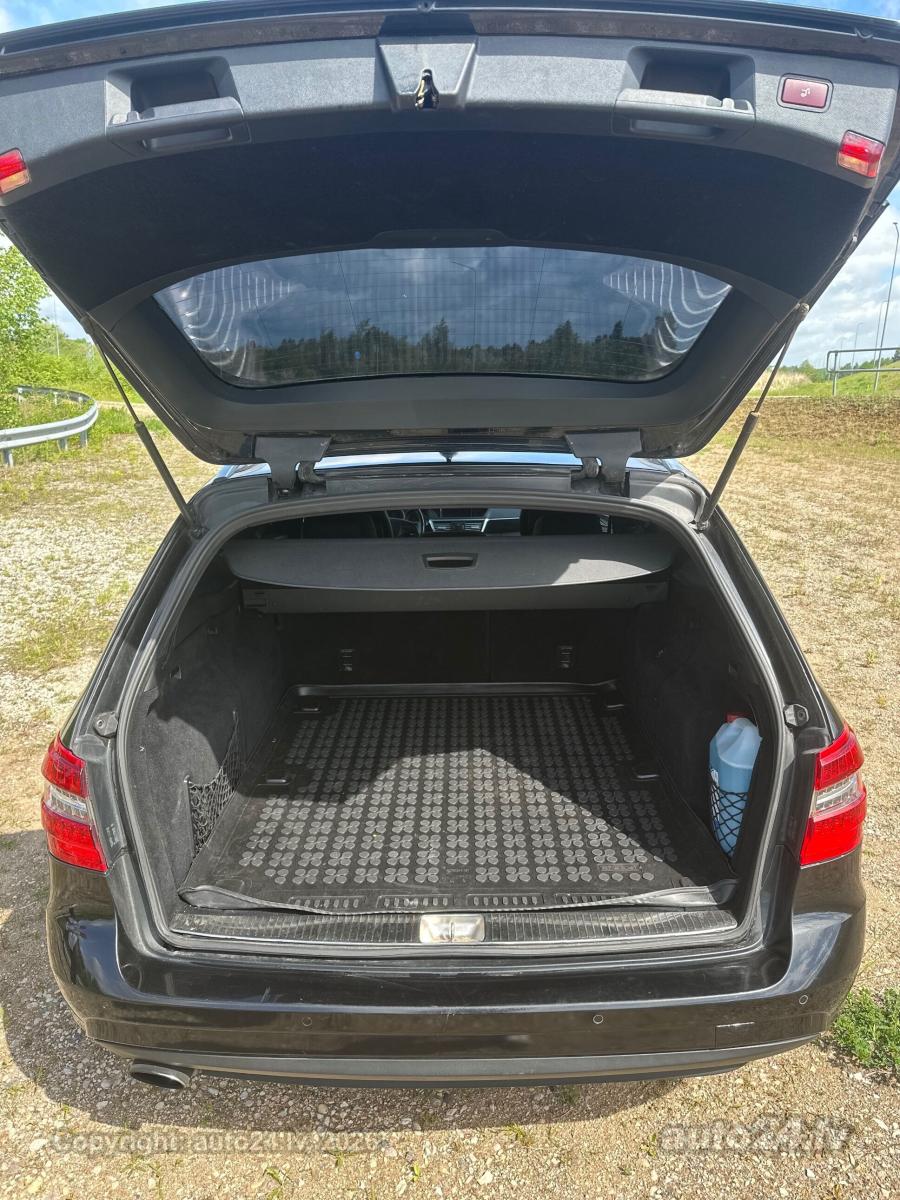 Black Mercedes-Benz E-Class 2010 in Tallinn, with an engine capacity of 2.10 L and mileage of 320 thousand km for 9000 €, photo 12 on AUTOMOTO.COM.LV