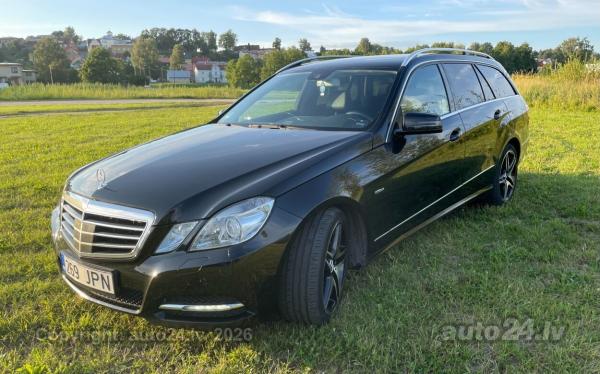Black Mercedes-Benz E-Class 2010 in Viljandi, with an engine capacity of 3.00 L and mileage of 265 thousand km for 7500 €, photo 2 on AUTOMOTO.COM.LV