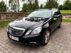 Black Mercedes-Benz E-Class 2010 in Tallinn, with an engine capacity of 3.00 L and mileage of 265 thousand km for 8490 €, photo  on AUTOMOTO.COM.LV