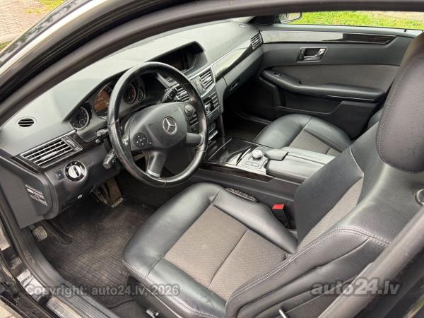 Black Mercedes-Benz E-Class 2010 in Tallinn, with an engine capacity of 3.00 L and mileage of 265 thousand km for 8490 €, photo 10 on AUTOMOTO.COM.LV