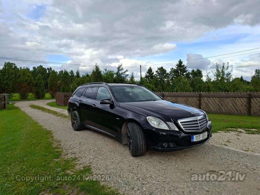 Black Mercedes-Benz E-Class 2010 in Tallinn, with an engine capacity of 2.10 L and mileage of 318 thousand km for 5500 €, photo 1 on AUTOMOTO.COM.LV