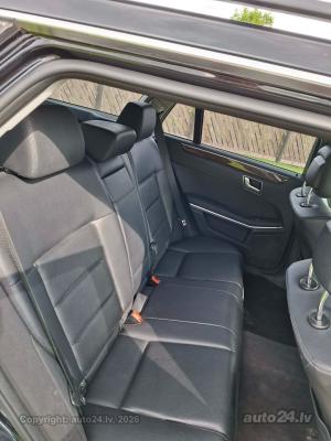Black Mercedes-Benz E-Class 2010 in Tallinn, with an engine capacity of 2.10 L and mileage of 318 thousand km for 5500 €, photo 7 on AUTOMOTO.COM.LV