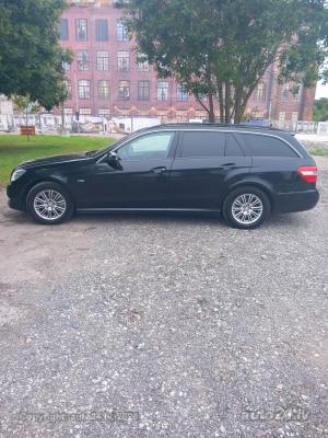 Black Mercedes-Benz E-Class 2010 in Tallinn, with an engine capacity of 2.10 L and mileage of 374 thousand km for 8400 €, photo  on AUTOMOTO.COM.LV
