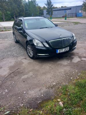 Melns Mercedes-Benz E-Class 2010 Tallina, ar dzinēja tilpumu 2.10 L un nobraukumu 374 tūkst. km par 8400 €, foto 6 vietnē AUTOMOTO.COM.LV