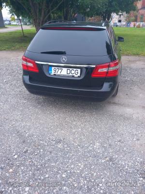 Melns Mercedes-Benz E-Class 2010 Tallina, ar dzinēja tilpumu 2.10 L un nobraukumu 374 tūkst. km par 8400 €, foto 9 vietnē AUTOMOTO.COM.LV
