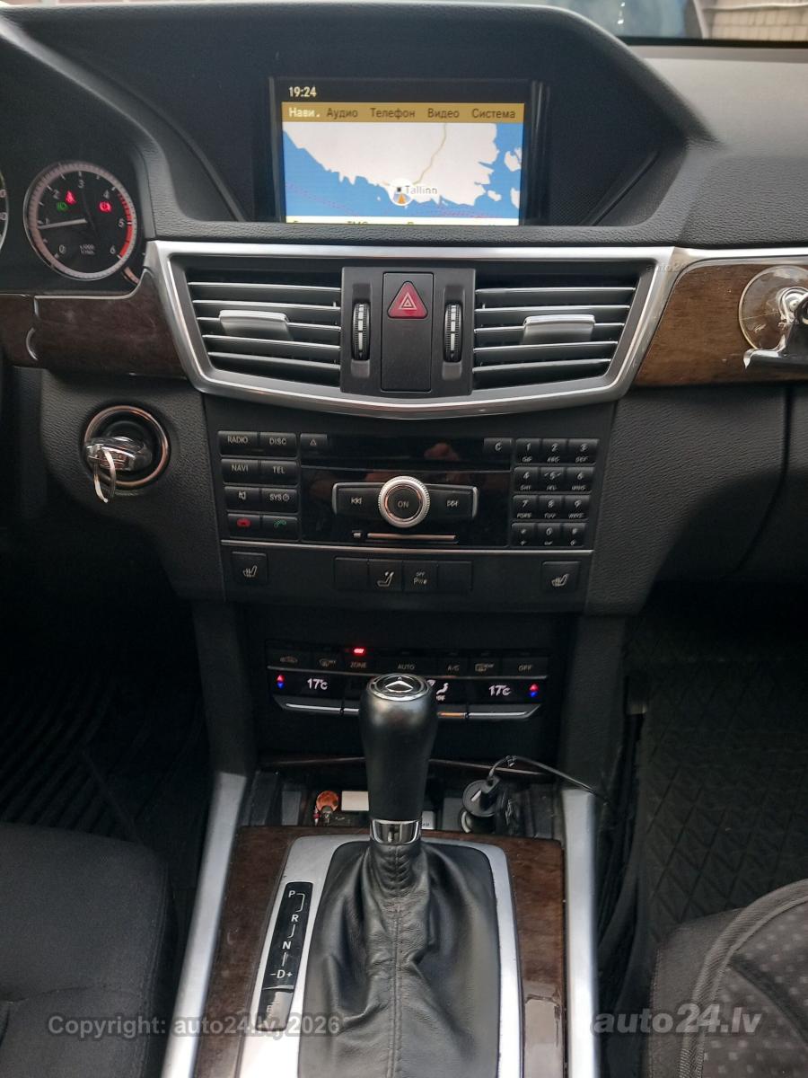 Melns Mercedes-Benz E-Class 2010 Tallina, ar dzinēja tilpumu 2.10 L un nobraukumu 374 tūkst. km par 8400 €, foto 14 vietnē AUTOMOTO.COM.LV