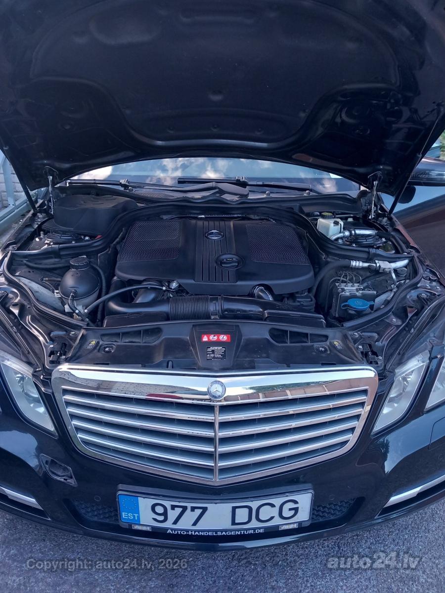 Melns Mercedes-Benz E-Class 2010 Tallina, ar dzinēja tilpumu 2.10 L un nobraukumu 374 tūkst. km par 8400 €, foto 15 vietnē AUTOMOTO.COM.LV