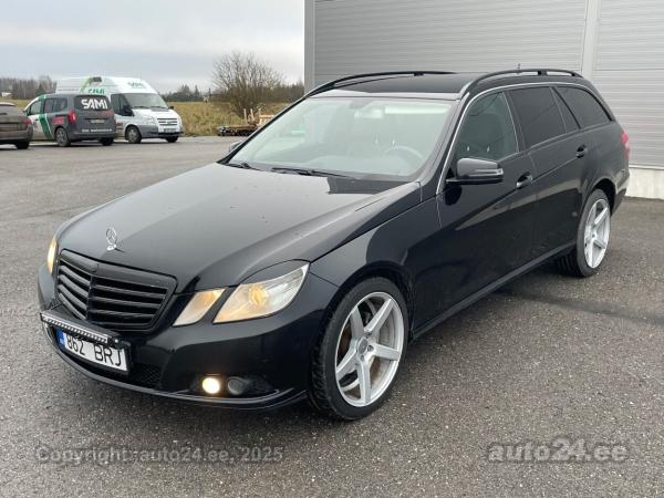 Melns Mercedes-Benz E-Class 2011 Tartu, ar dzinēja tilpumu 2.20 L un nobraukumu 351 tūkst. km par 4999 €, foto 11 vietnē AUTOMOTO.COM.LV