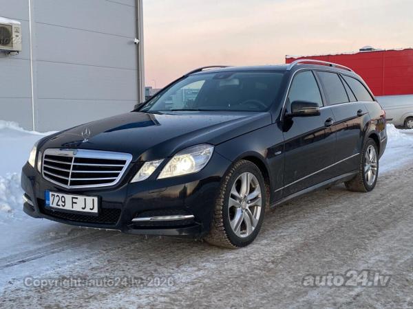 Black Mercedes-Benz E-Class 2011 in Tartu, with an engine capacity of 3.00 L and mileage of 304 thousand km for 9490 €, photo 1 on AUTOMOTO.COM.LV