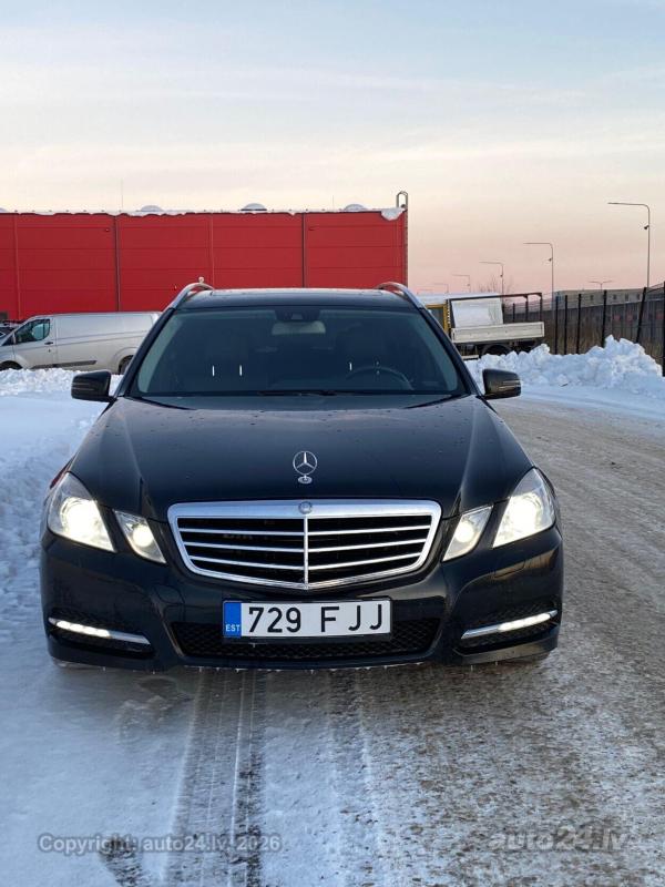 Black Mercedes-Benz E-Class 2011 in Tartu, with an engine capacity of 3.00 L and mileage of 304 thousand km for 9490 €, photo 7 on AUTOMOTO.COM.LV