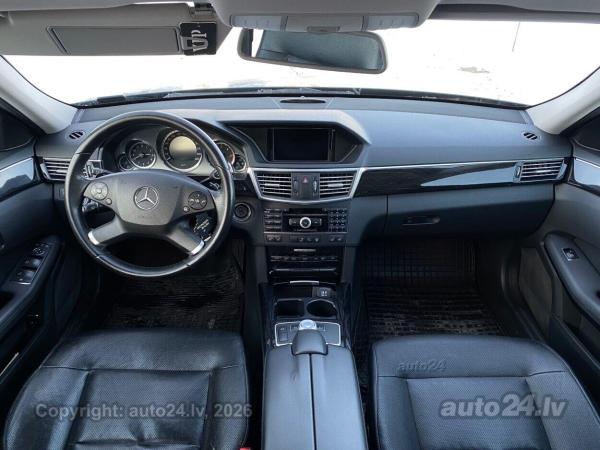 Black Mercedes-Benz E-Class 2011 in Tartu, with an engine capacity of 3.00 L and mileage of 304 thousand km for 9490 €, photo 9 on AUTOMOTO.COM.LV