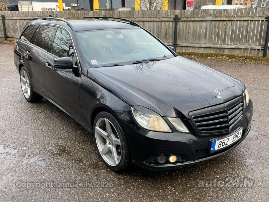 Black Mercedes-Benz E-Class 2011 in Tartu, with an engine capacity of 2.20 L and mileage of 371 thousand km for 4999 €, photo 11 on AUTOMOTO.COM.LV