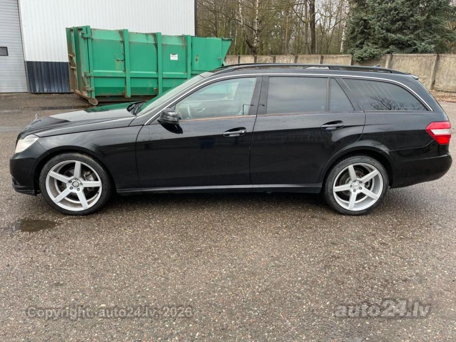 Black Mercedes-Benz E-Class 2011 in Tartu, with an engine capacity of 2.20 L and mileage of 371 thousand km for 4999 €, photo 14 on AUTOMOTO.COM.LV