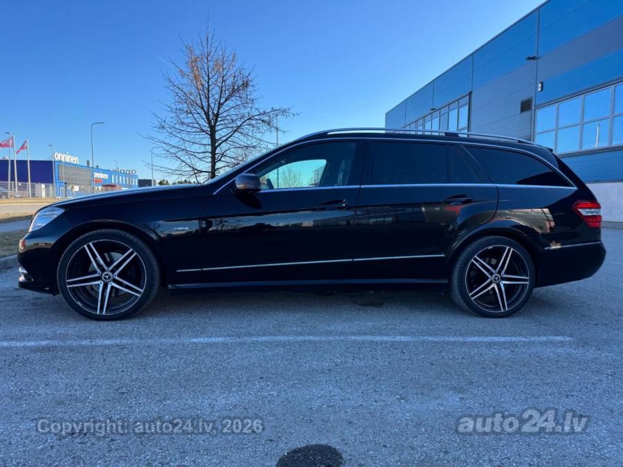Black Mercedes-Benz E-Class 2011 in Tartu, with an engine capacity of 3.00 L and mileage of 326 thousand km for 9500 €, photo 5 on AUTOMOTO.COM.LV