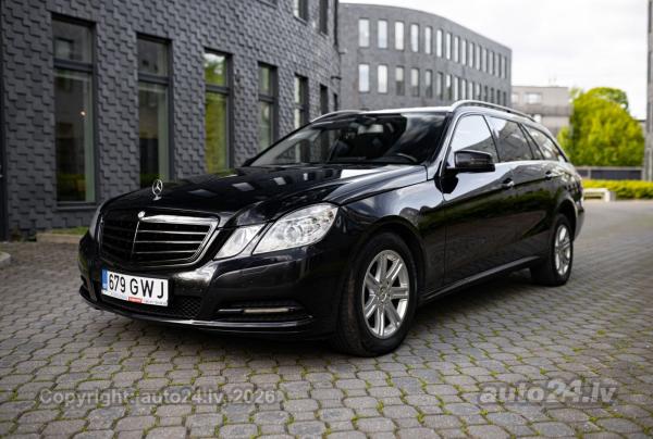 Black Mercedes-Benz E-Class 2012 in Tallinn, with an engine capacity of 2.20 L and mileage of 297 thousand km for 8490 €, photo 1 on AUTOMOTO.COM.LV