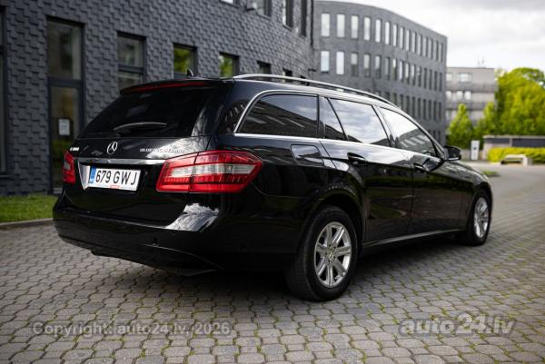 Black Mercedes-Benz E-Class 2012 in Tallinn, with an engine capacity of 2.20 L and mileage of 297 thousand km for 8490 €, photo 6 on AUTOMOTO.COM.LV