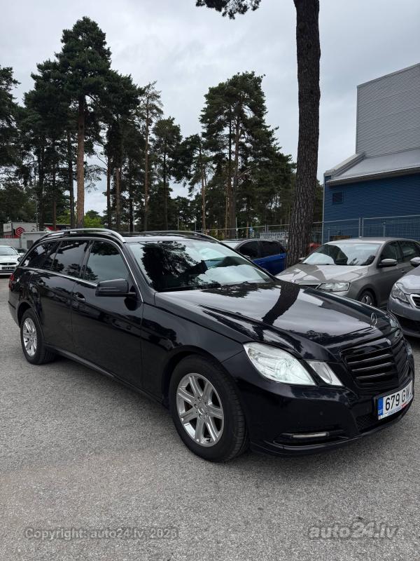 Black Mercedes-Benz E-Class 2012 in Tallinn, with an engine capacity of 2.10 L and mileage of 296 thousand km for 6999 €, photo 6 on AUTOMOTO.COM.LV
