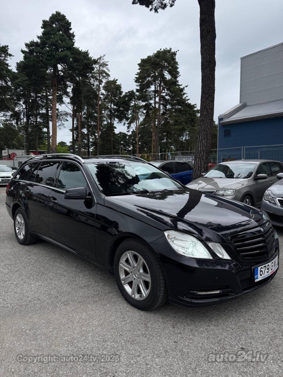 Black Mercedes-Benz E-Class 2012 in Tallinn, with an engine capacity of 2.10 L and mileage of 296 thousand km for 6999 €, photo 7 on AUTOMOTO.COM.LV