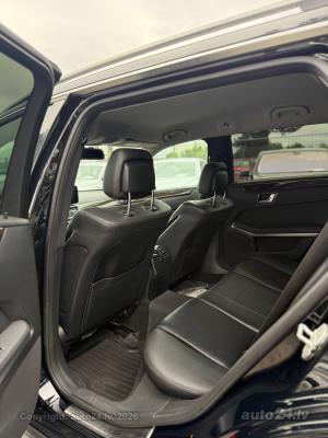 Black Mercedes-Benz E-Class 2012 in Tallinn, with an engine capacity of 2.10 L and mileage of 296 thousand km for 6999 €, photo 15 on AUTOMOTO.COM.LV