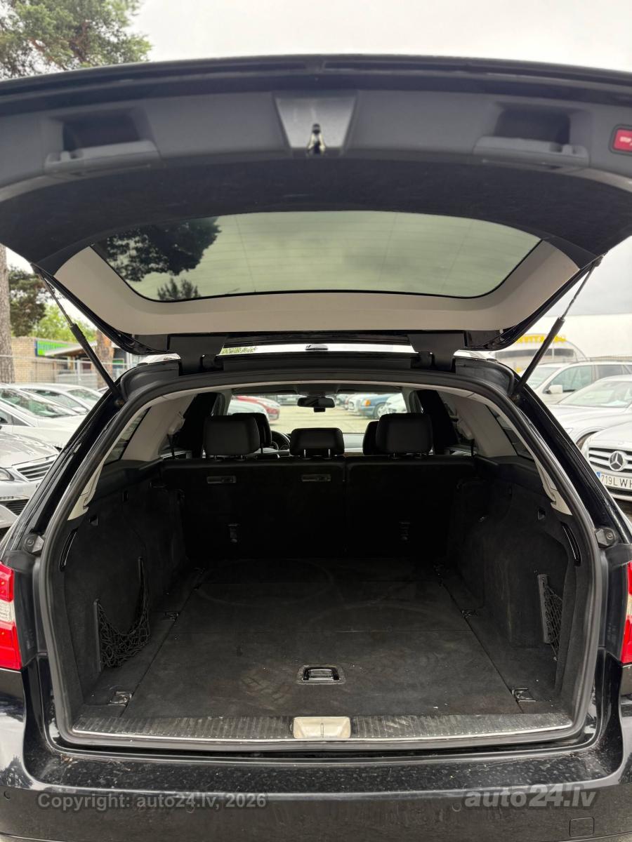 Black Mercedes-Benz E-Class 2012 in Tallinn, with an engine capacity of 2.10 L and mileage of 296 thousand km for 6999 €, photo 16 on AUTOMOTO.COM.LV