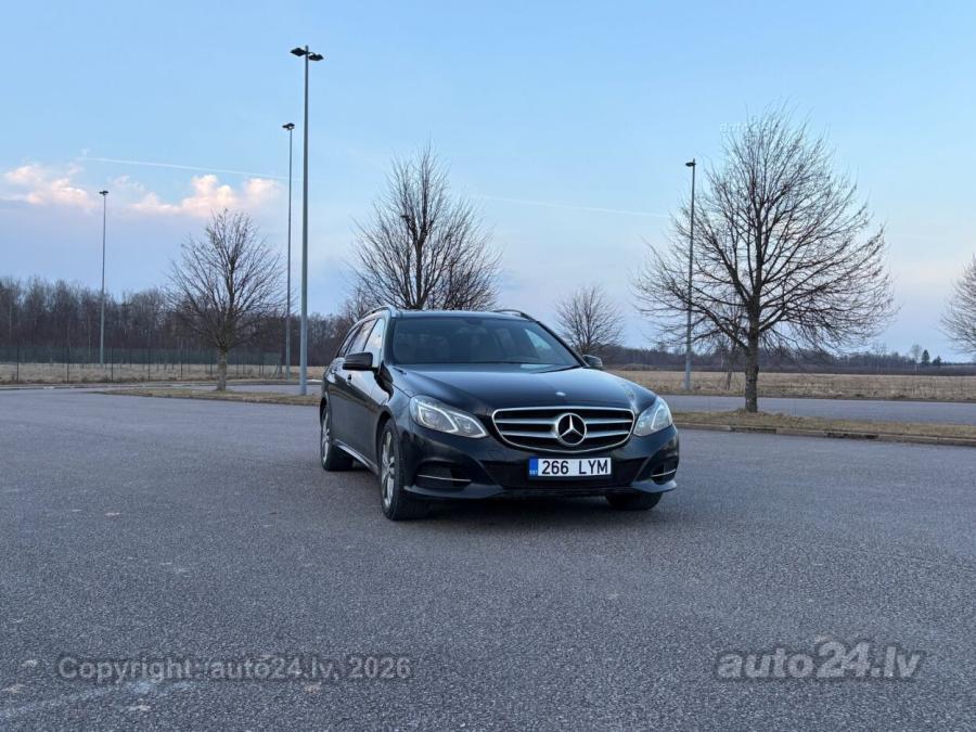 Black Mercedes-Benz E-Class 2013 in Tallinn, with an engine capacity of 2.10 L and mileage of 364 thousand km for 11500 €, photo 4 on AUTOMOTO.COM.LV