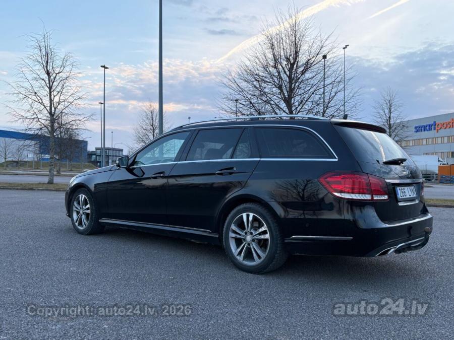 Black Mercedes-Benz E-Class 2013 in Tallinn, with an engine capacity of 2.10 L and mileage of 364 thousand km for 11500 €, photo 13 on AUTOMOTO.COM.LV