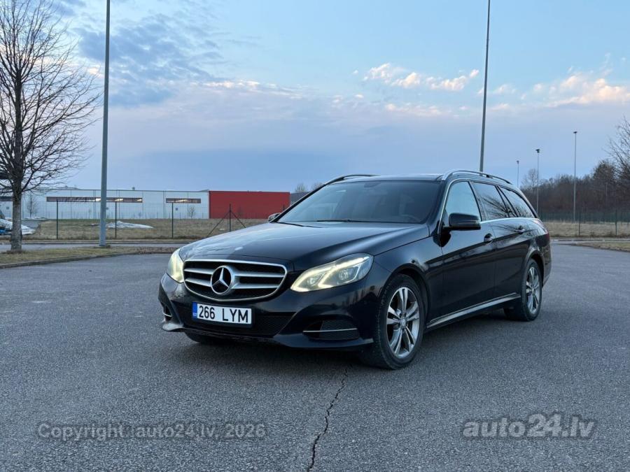 Black Mercedes-Benz E-Class 2013 in Tallinn, with an engine capacity of 2.10 L and mileage of 364 thousand km for 11500 €, photo 14 on AUTOMOTO.COM.LV