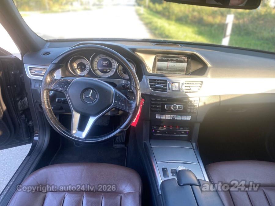 Black Mercedes-Benz E-Class 2013 in Tallinn, with an engine capacity of 2.10 L and mileage of 364 thousand km for 11500 €, photo 20 on AUTOMOTO.COM.LV