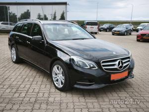 Melns Mercedes-Benz E-Class 2013 Tartu, ar dzinēja tilpumu 2.10 L un nobraukumu 271 tūkst. km par 11490 €, foto  vietnē AUTOMOTO.COM.LV