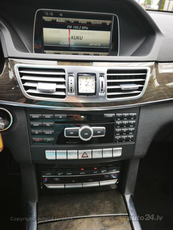 Melns Mercedes-Benz E-Class 2013 Tartu, ar dzinēja tilpumu 2.10 L un nobraukumu 271 tūkst. km par 11490 €, foto 9 vietnē AUTOMOTO.COM.LV