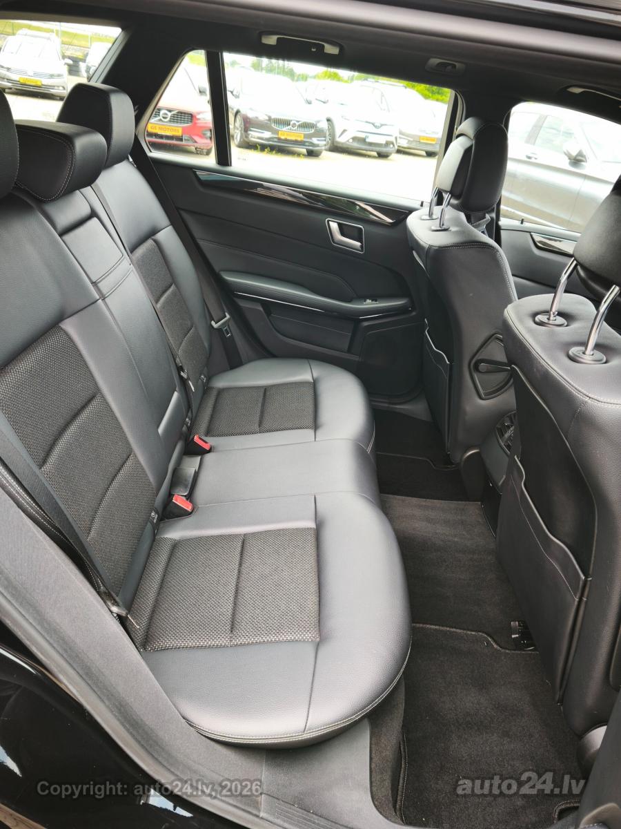 Melns Mercedes-Benz E-Class 2013 Tartu, ar dzinēja tilpumu 2.10 L un nobraukumu 271 tūkst. km par 11490 €, foto 11 vietnē AUTOMOTO.COM.LV